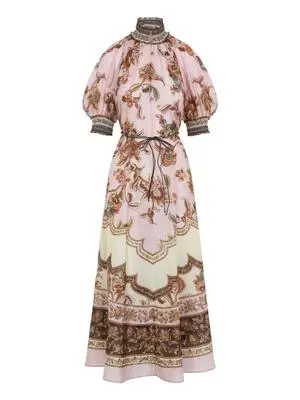 Zimmermann Aster Billow Long Dress - Multicolor