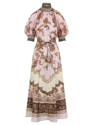 Zimmermann Aster Billow Long Dress - Multicolor