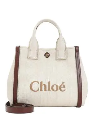 Chloé Cotton Carry Shoulder Bag - Multicolor