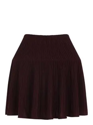 Alaïa Crinoline Mini Skirt - Red