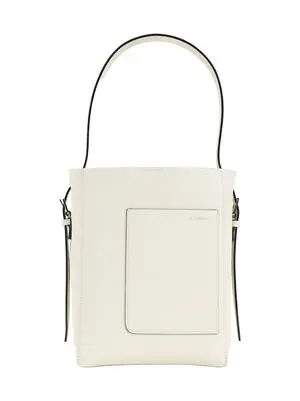 VALEXTRA Pergamena Calf Leather Small Bucket Bag - Multicolor