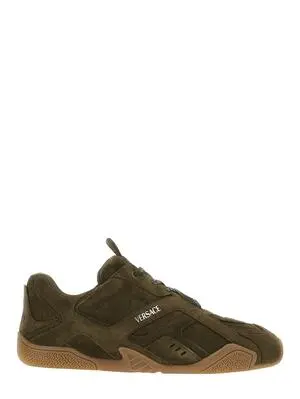 Versace VERSACE Suede Sneakers Multicolor