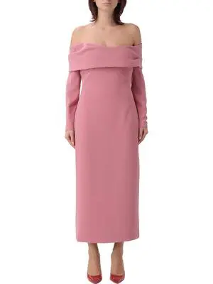 Solace London Off-the-shoulder Dress - Pink