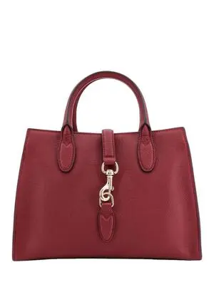 Gucci Calf Leather Handbag - Red