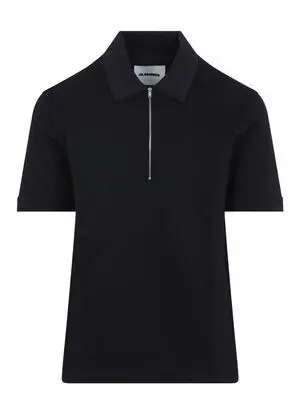 JIL SANDER Jil Sander Knitted Collar Polo Men