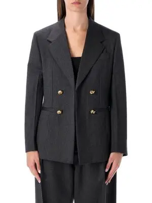 Bottega Veneta Double-breasted Jacket - Multicolor