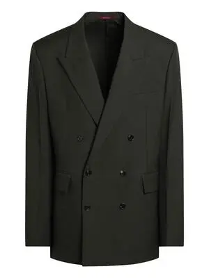 Gucci Wool Double-breasted Military Jacket - Green