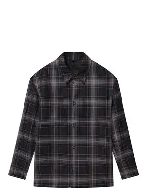 Fendi Fendi Go-To Jacket Tartan Brown Men Brown