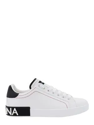 Dolce & Gabbana Low-top Leather Sneakers - Multicolor