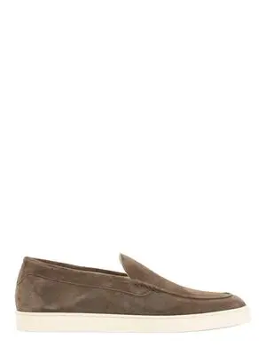 Brunello Cucinelli Suede Leather Loafers - Brown