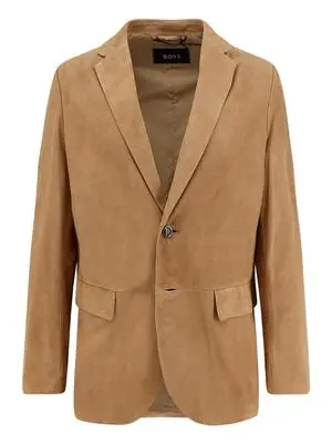 BOSS Mazer Suede Blazer - Multicolor