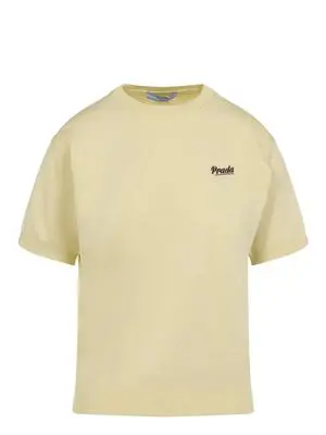 PRADA Prada Recycled Silk Blend T-Shirt