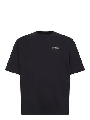 Off-White Black Jersey Half Arrow Skate T-shirt - Multicolor