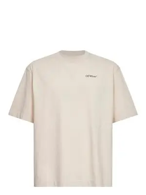 Off-White Pumice Stone Jersey Half Arrow Skate T-shirt - Multicolor