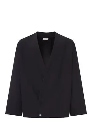 Fear Of God Cropped Wool Jacket - Black