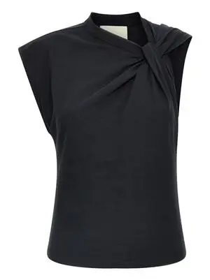 Isabel Marant Étoile Nayda Top With Knot Detailing - Black