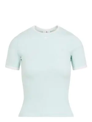 COURREGES Signature T-shirt - Blue