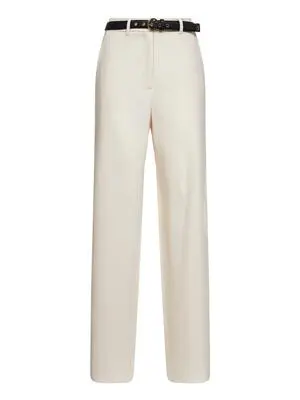 MAX MARA MAX MARA STUDIO Wide-Leg Trousers With Belt