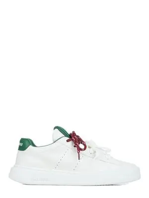 Miu Miu Miu Miu Lace Up Sneakers Multicolor
