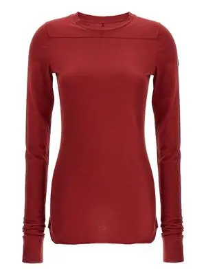Rick Owens Moncler + "girder" T-shirt In Cotton - Red