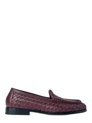 Bottega Veneta Woven Leather Loafers - Multicolor