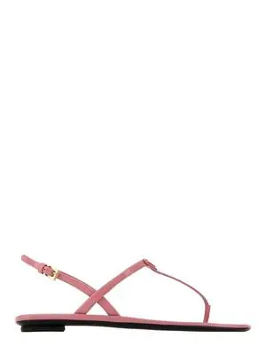 Prada Calf Leather Heeled Sandal - Pink