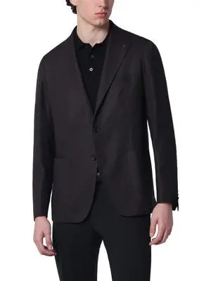 Tagliatore Wool Single-breasted Jacket - Brown
