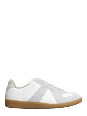 MAISON MARGIELA Replica Sneakers In Nappa And Split Leather - White