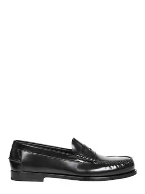 Church's Rowley Loafers In Black Polished Fumè Leather - Multicolor