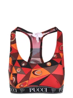 Emilio Pucci Pucci Polyamide Bra Top Multicolor