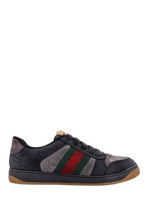 Gucci Gg Bicolor Fabric Sneakers - Multicolor