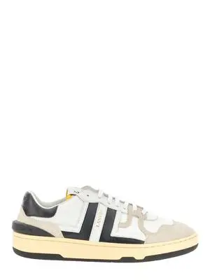 LANVIN Paneled Mesh, Suede, And Nappa Leather Sneakers - Multicolor