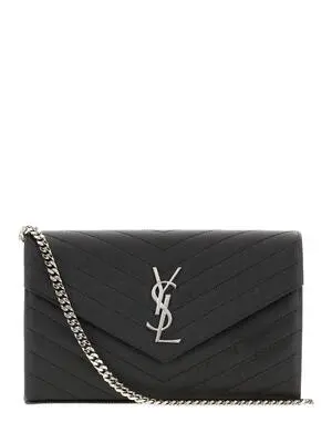 Saint Laurent Clutch With Chain - Multicolor