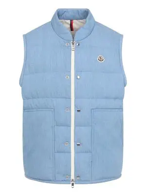 Moncler Heceta Quilted Gilet - Blue