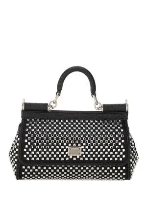 DOLCE & GABBANA DOLCE & GABBANA Small Embellished Sicily Bag