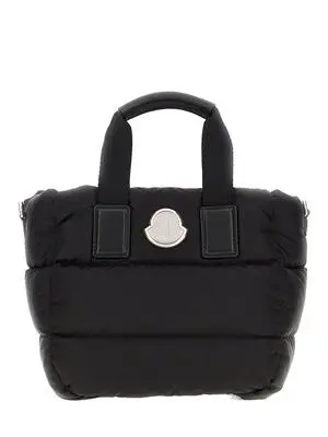 Moncler MONCLER Quilted Top Handle Bag With Logo Detail Multicolor