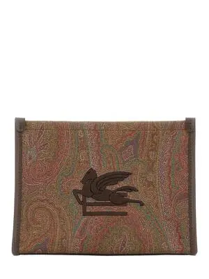 Etro Paisley Print Pegasus Clutch - Multicolor