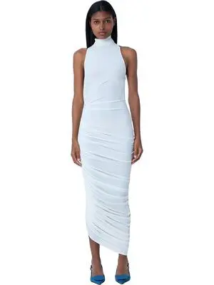 Jacquemus La Robe Piazza Halterneck Dress - White