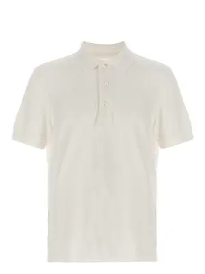 TOM FORD Piqué Polo Shirt - White