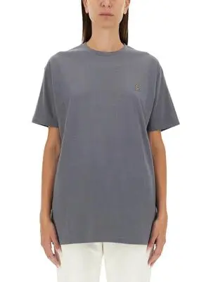 VIVIENNE WESTWOOD Logo T-shirt - Gray