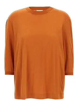 Dries Van Noten Herissa" Crewneck T-shirt - Orange