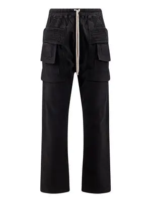 Rick Owens Cargo Trousers - Black