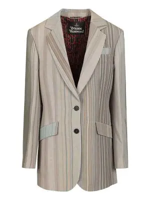VIVIENNE WESTWOOD Huddersfield Blazer - Gray