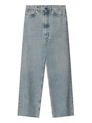 MAISON MARGIELA Wide-leg Cotton Jeans In Ice - Blue
