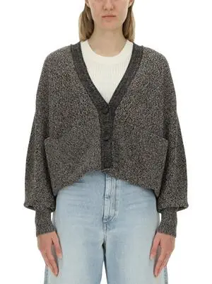 Sportmax SPORTMAX "Pool Maxi" Cardigan Gray