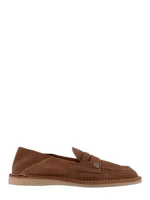 Dolce & Gabbana DOLCE & GABBANA Suede Loafer Mules Multicolor