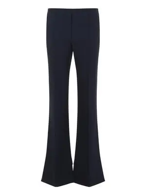 Chloé Virgin Wool Flare Pants - Black