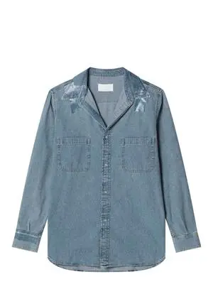 MAISON MARGIELA Ice Denim Shirt - Blue