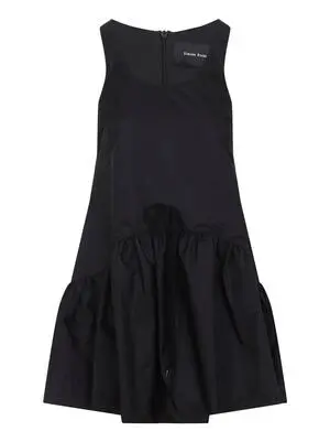 Simone Rocha Peplum Mini Dress - Black