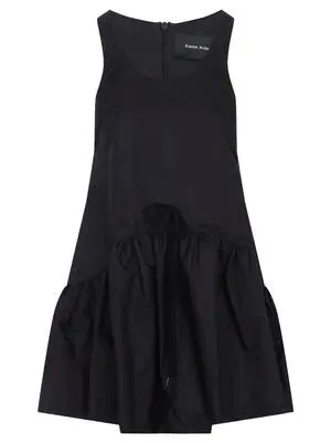 Simone Rocha Peplum Mini Dress - Black